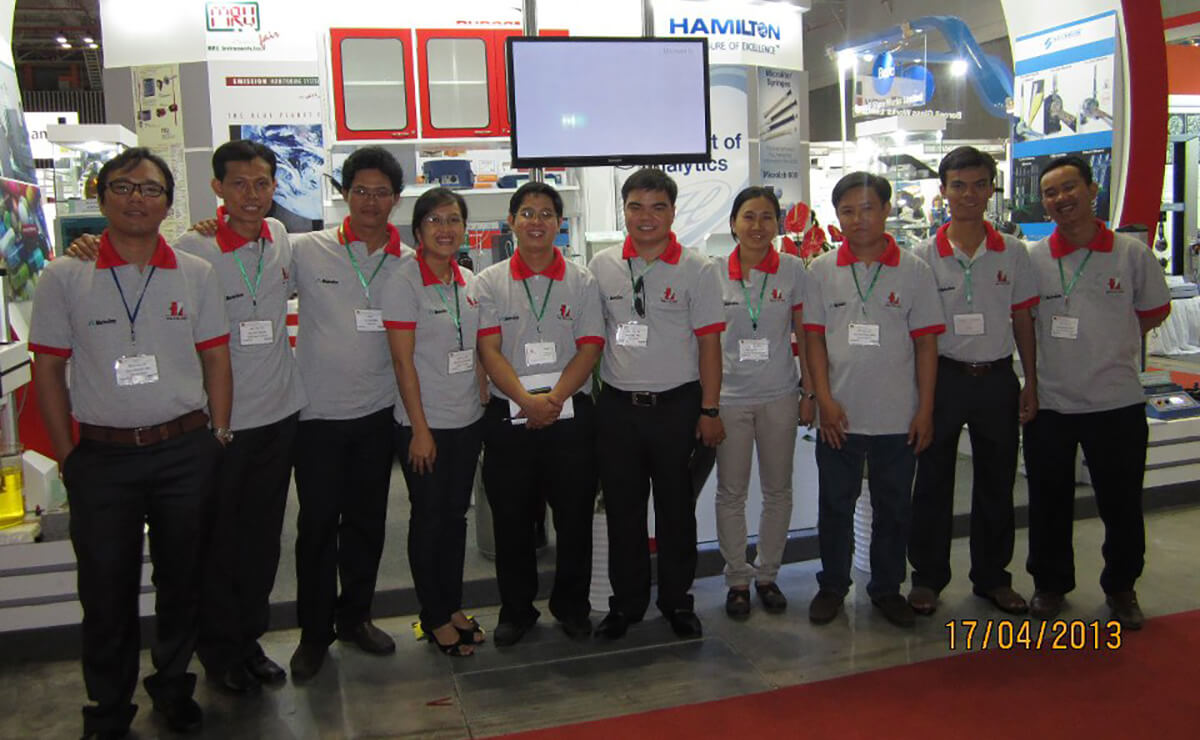 Hoa Ý Tham Gia Triển Lãm Analytica VietNam 2013